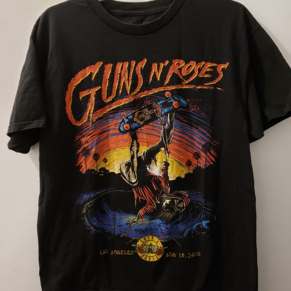 Authentic Guns And Roses Concert Shirt - Gem